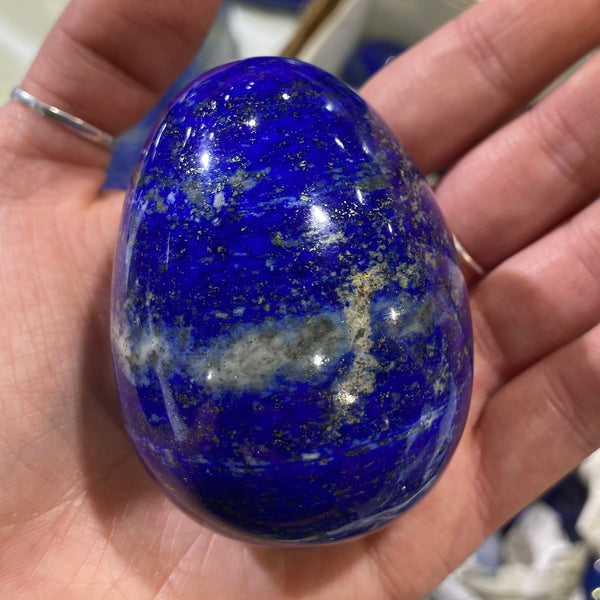 Lapis Eggs – Quasar Gems