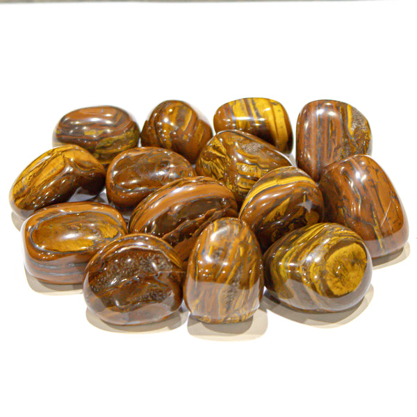 Tiger Iron Tumbled 30-45mm – Quasar Gems