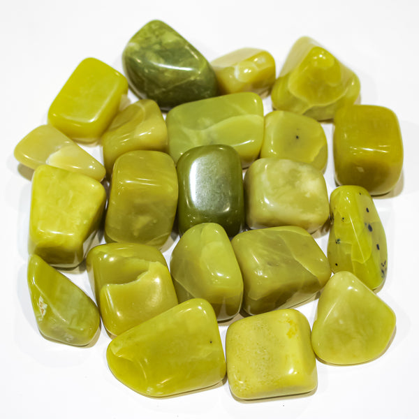 Nephrite Jade Tumbled 30-45mm – Quasar Gems