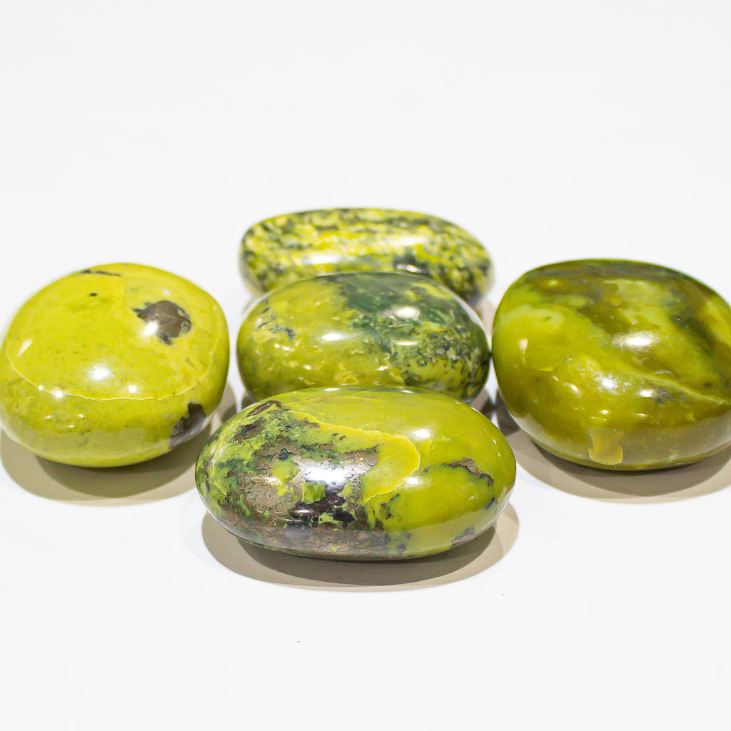 Serpentine Pillows (Peru) – Quasar Gems