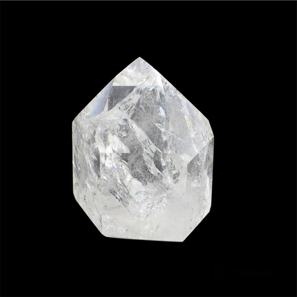 Cracked Quartz Polished Points – Quasar Gems