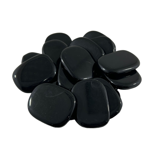 Black Obsidian Smooth Large – Quasar Gems