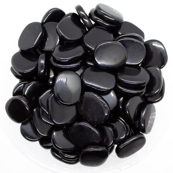 Black Obsidian Smooth Small – Quasar Gems
